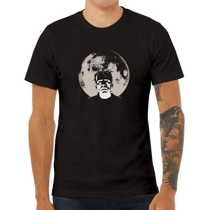 Frankenstein Moon Halloween Unisex Jersey Tee, Frankenstein's monster ...